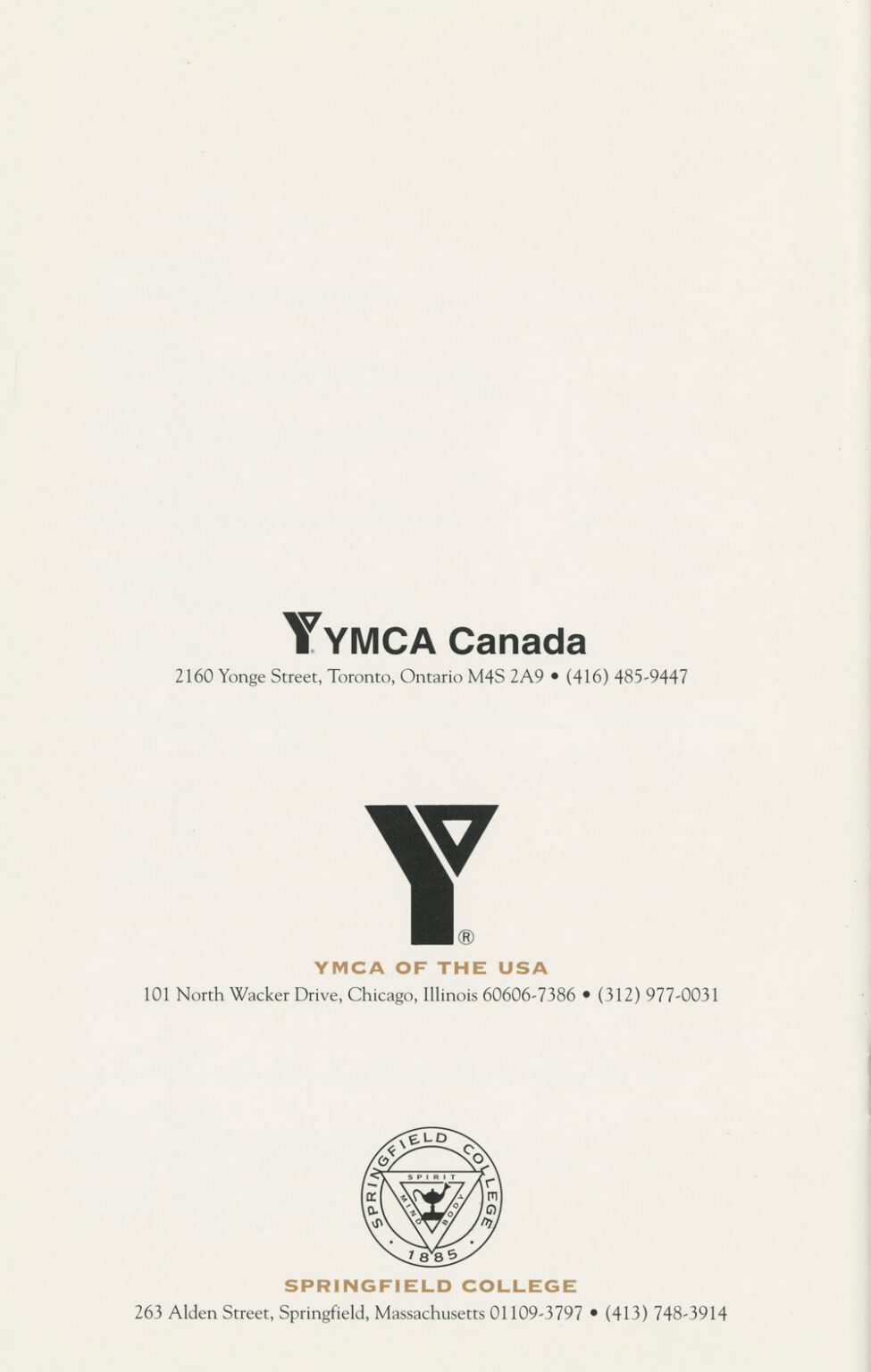 Inductions » National YMCA Hall of Fame at Springfield College